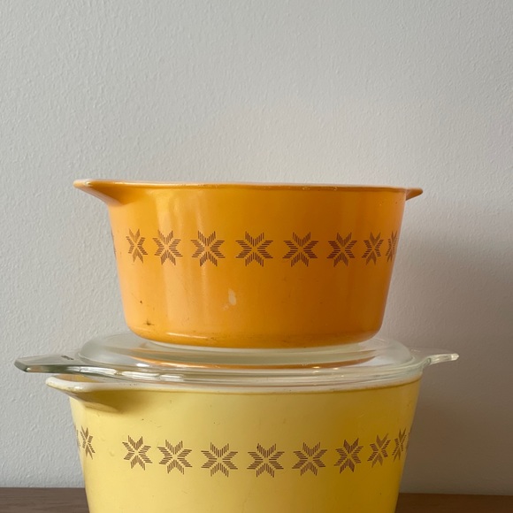 Pyrex | Kitchen | Vintage Pyrex Casserole Dish Set | Poshmark
